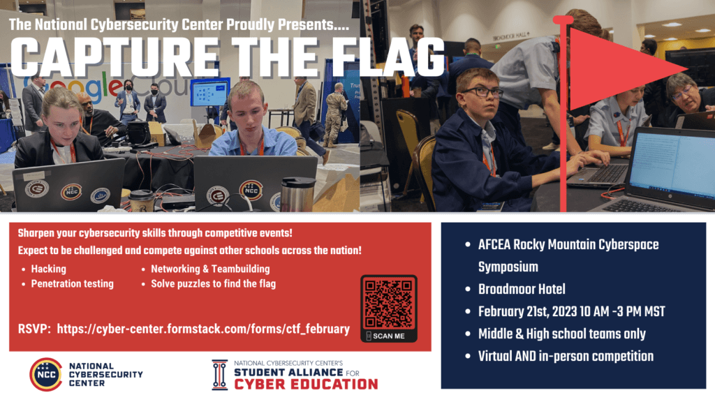 Capture the flag - February 21st - National Cybersecurity Center